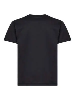 Stone Island Black 60/2 Cotton Jersey Slim-fit T-shirt - Multicolor
