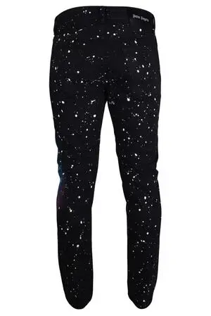 Palm Angels Paint Splatter Straight Jeans