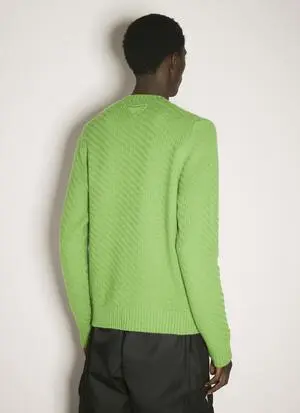 Prada Wool-and-cashmere-blend Sweater