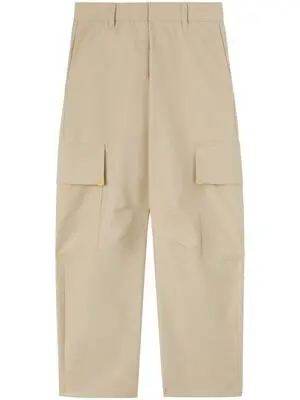 Palm Angels Carrot Cargo Pants - Cream