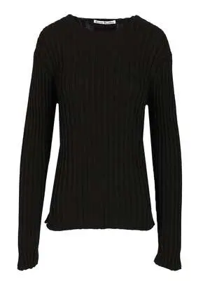 Acne Studios Crew Neck Sweater - Black