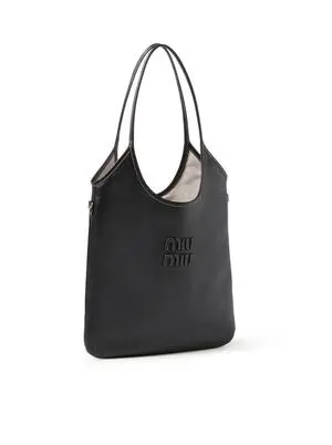 Miu Miu Ivy Leather Bag - Black
