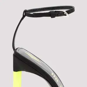 Attico Satin Pumps - Black