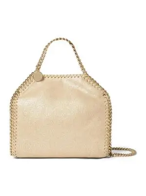 Stella McCartney Micro Falabella Tote Bag - Gold