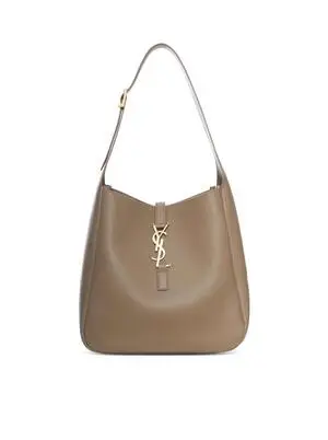 Saint Laurent Le 5 À 7 Supple Small In Hammered Leather - Multicolor