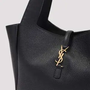 Saint Laurent Le 5 À 7 Bea Cabas Bag - Black