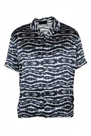 Philipp Plein Tie Dye Ss Shirt - Black