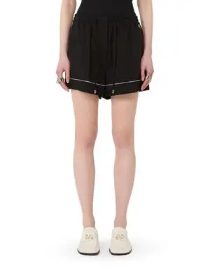 Sportmax Satin Jogger Shorts