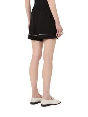 Sportmax Satin Jogger Shorts