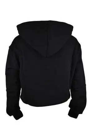 GIUSEPPE ZANOTTI Rhinestone-embellished Hooded Sweatshirt