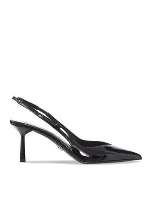 Prada Patent Leather Slingback Pumps