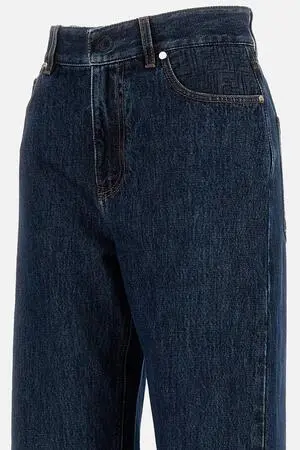 Fendi Cotton Jeans - Multicolor