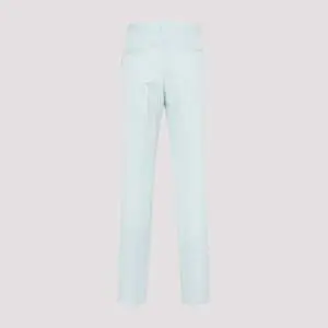 JIL SANDER Wool Trousers - Blue