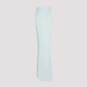 JIL SANDER Wool Trousers - Blue