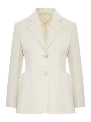 MAX MARA MAX MARA Single-Breasted Linen Jacket