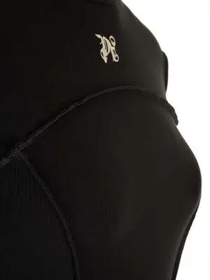 Palm Angels Mini Dress With Monogram