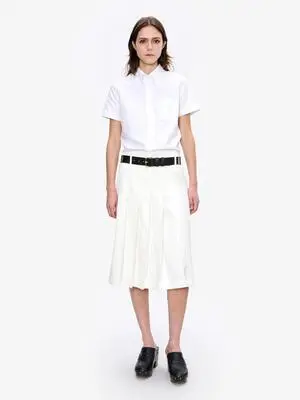 A.p.c. Alice Gabardine Midi Skirt