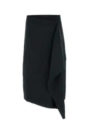 AMI Paris Wool Skirt - Black