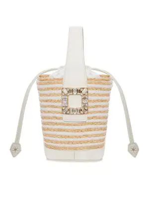 Roger Vivier Woven Bucket Bags