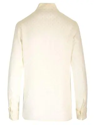 Palm Angels Monogram Silk Shirt