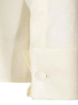 Palm Angels Monogram Silk Shirt