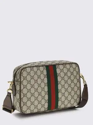 Gucci Ophidia Gg Web Shoulder Bag - Cream