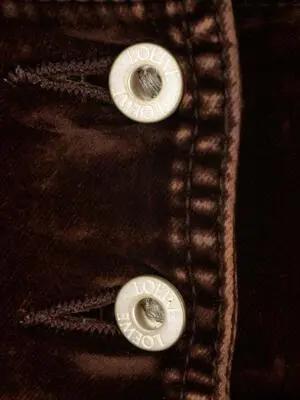 Loewe Velvet V-neck Top