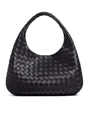 Bottega Veneta Woven Leather Bell Bag