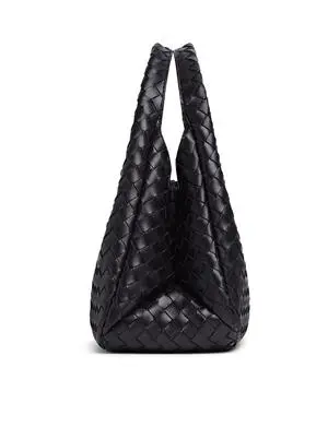 Bottega Veneta Woven Leather Bell Bag