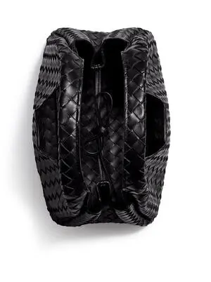 Bottega Veneta Woven Leather Bell Bag