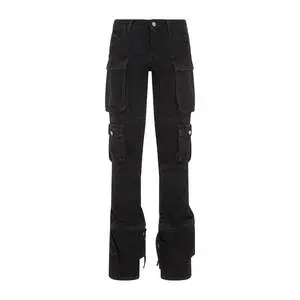 Attico Essie Jeans - Black