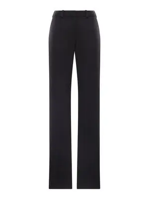 Balenciaga Slim Fit Tailored Trousers - Black