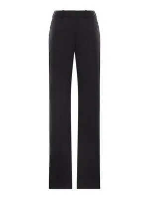 Balenciaga Slim Fit Tailored Trousers - Black