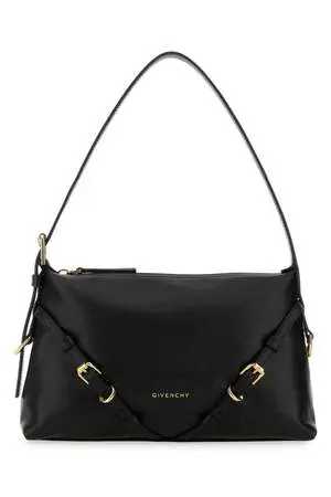 Givenchy Leather Mini Voyou Shoulder Bag - Black