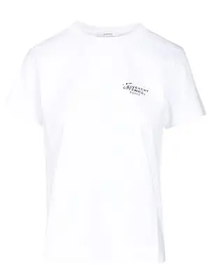 Givenchy Regular Cotton Jersey T-shirt - White