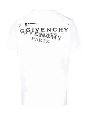 Givenchy Regular Cotton Jersey T-shirt - White