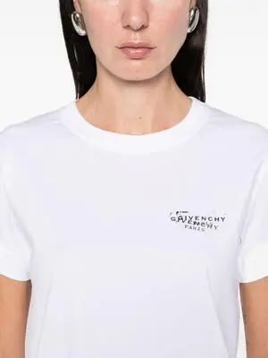 Givenchy Regular Cotton Jersey T-shirt - White