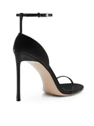 TOM FORD Vertigo Patent Leather Sandal With Ankle Strap
