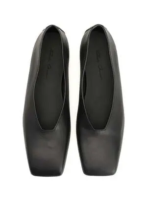 Rick Owens Leather Ballerinas