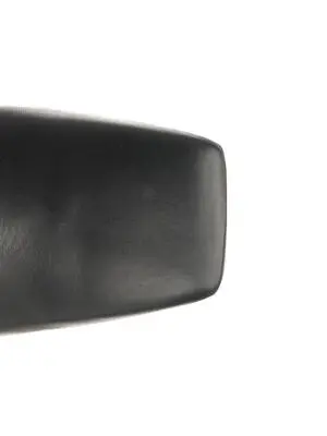 Rick Owens Leather Ballerinas - Black