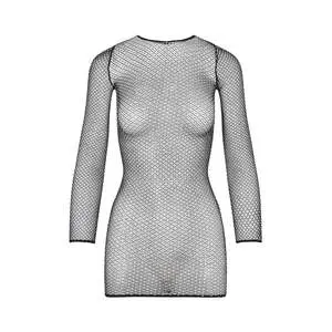 Balenciaga Crystal Mesh Mini Top - Black
