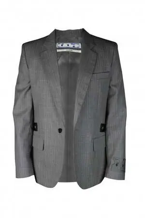 Off-White Suit Jacket - Gray