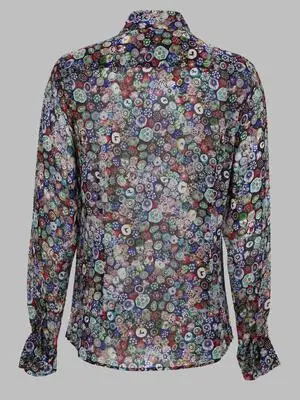 Dries Van Noten Printed Viscose Blouse - Multicolor