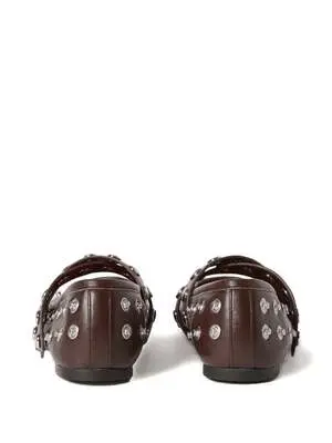 Stella McCartney Ryder Popper Ballerinas - Brown
