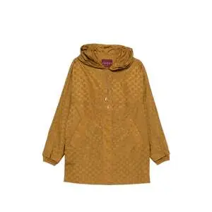Gucci Neutrals Jackets Oversized Jackets - Cream