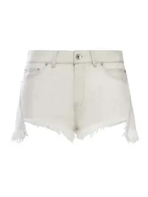 Rick Owens Denim Shorts - Cream