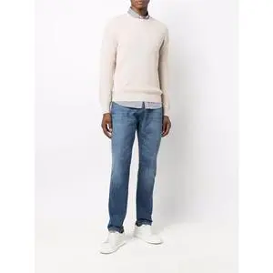 Brunello Cucinelli Denim Regular & Straight-leg Jeans - Blue