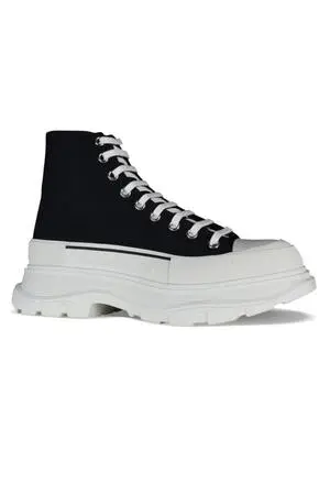 Alexander McQueen Tread Slick Sneakers - Black