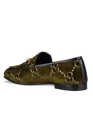 Gucci Velvet Loafers