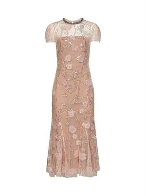 SELF-PORTRAIT Midi Dress - Multicolor